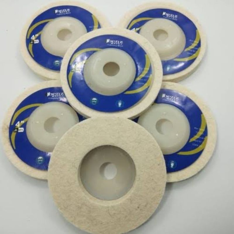 Jual WOOL WHEEL Mata Gerinda Poles KOSOKU 4 Inch KOSOKU / Wool Wheel ...