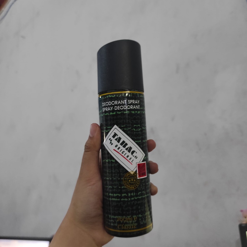Jual TABAC ORIGINAL CLASSIC 200ml - Deodorant Parfume Spray | Shopee ...