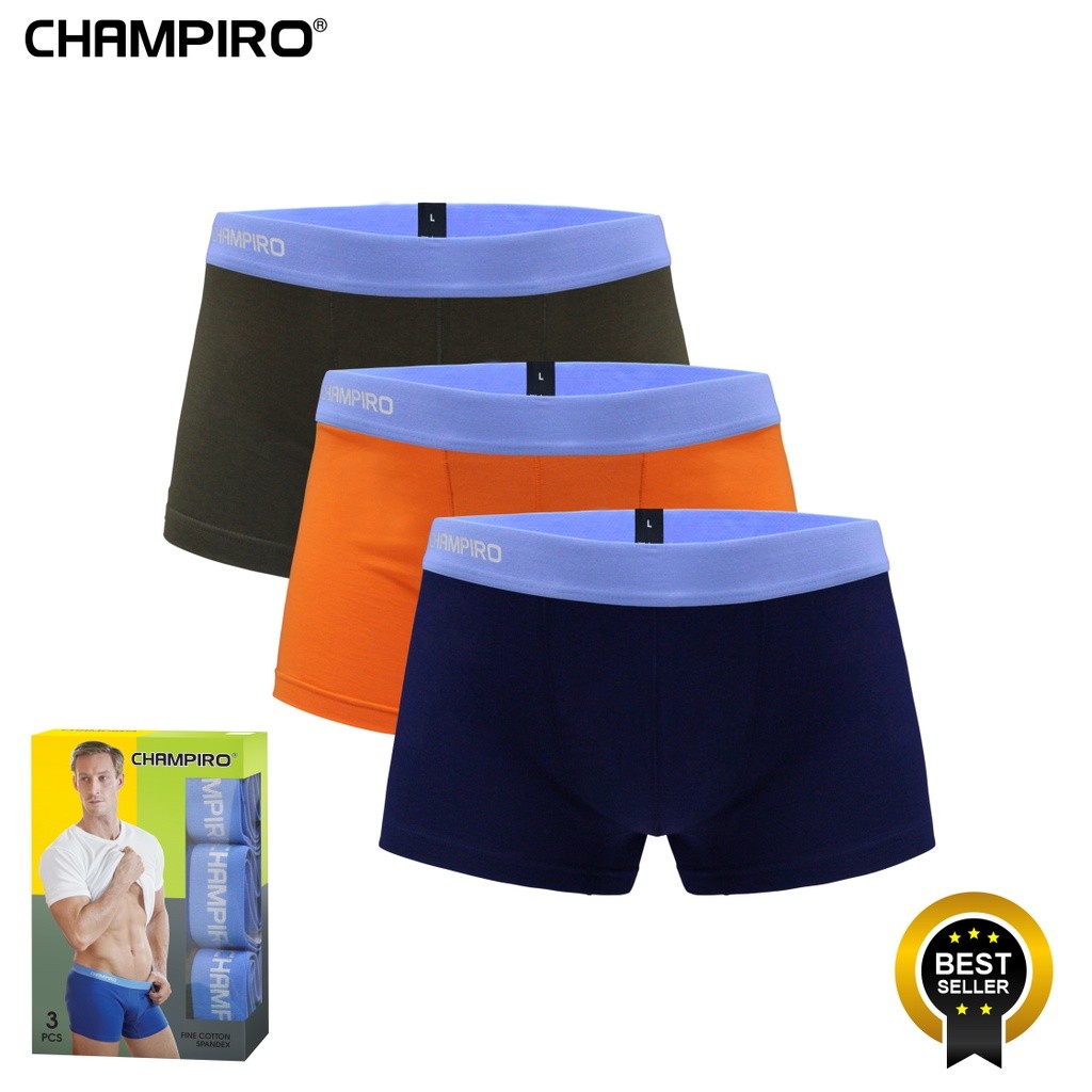 Jual HY76T CD pria / celana dalam pria boxer / CD champiro boxer C.0330 ...