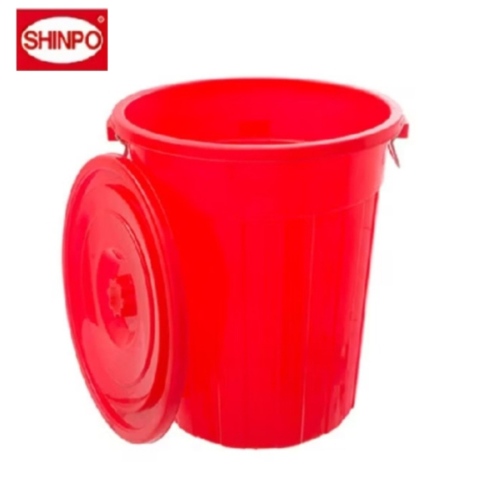 Jual SHINPO Ember Plastik Standard + Tutup Anti Pecah / Bak Tempat Air ...