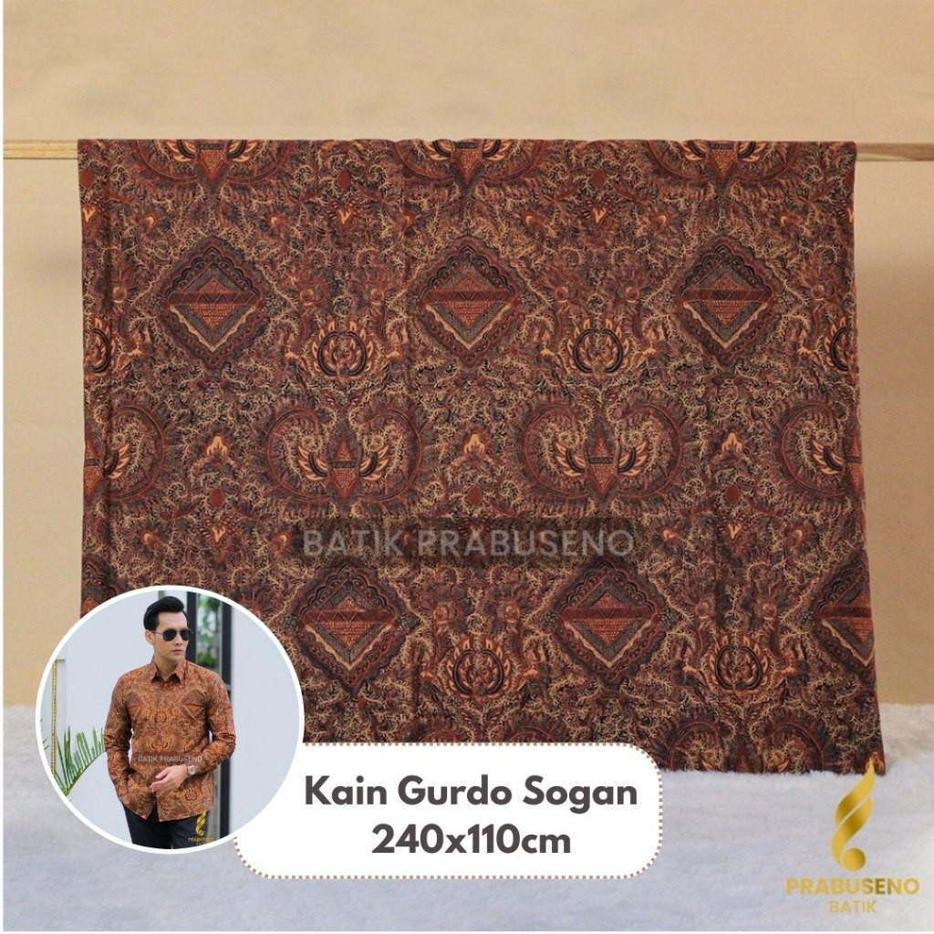 Jual KAIN Print Motif GURDO SOGAN | Shopee Indonesia