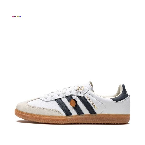 Jual Sepatu Samba Og Sporty & Rich White Navy | Shopee Indonesia