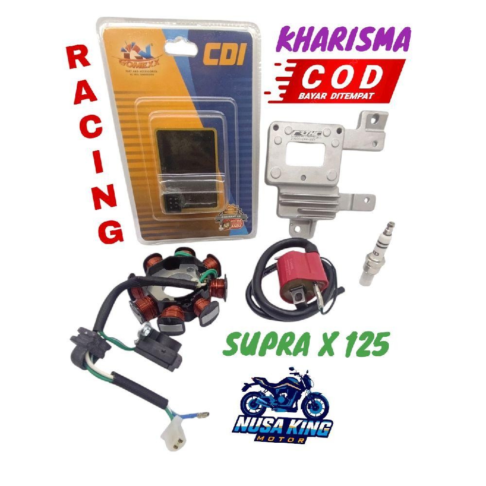 Jual PAKET UPGRADE CDI RACING SUPRA X 125 KHARISMA 5 ITEM SESUAI GAMBAR ...