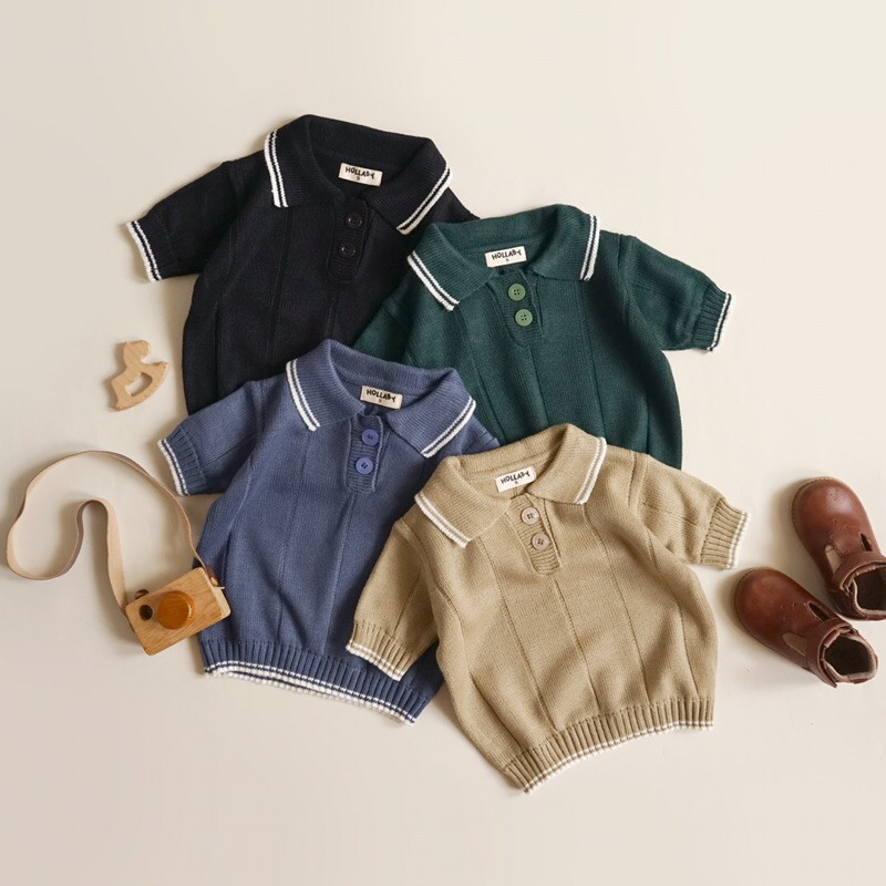 Jual POLO SHIRT RAJUT UNISEX (1-5/6 TAHUN) | Shopee Indonesia