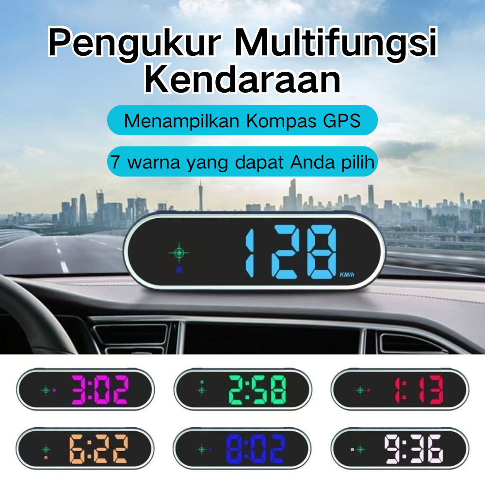 Jual Speedometer GPS Mobil Dengan Tampilan Head Up HUD Speedometer Display Mobil USB Digital KM ...
