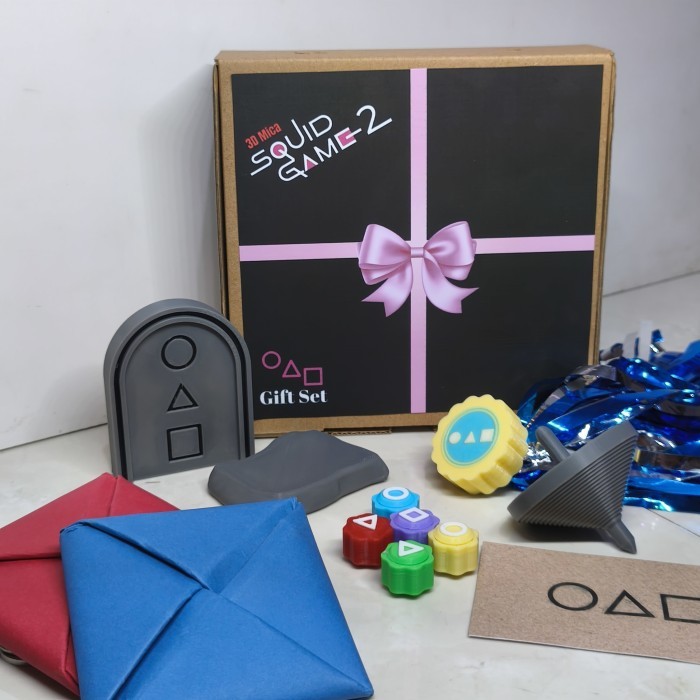 Jual Squid Game Gift Set 7 in 1| Mainan Squid game Set 5 in 1 | Bundle ...
