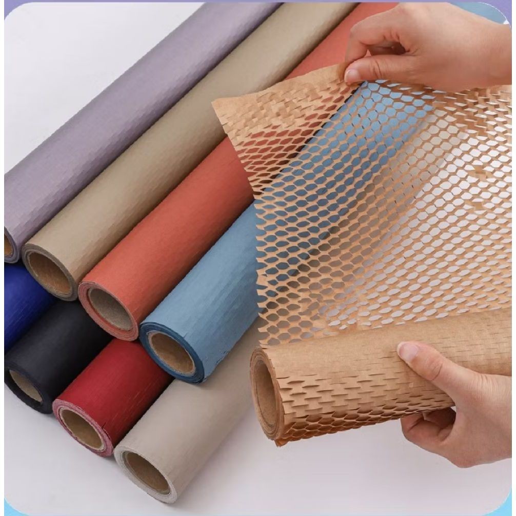 Jual 1ROLL KERTAS BUBBLE WRAPPING/ HONEYCOMB WRAP/HEXCEL WRAP/HONEY ...