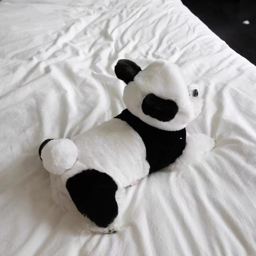 Jual Pet Cute Panda Transformed Dog Costume Plush Panda Four Legged ...