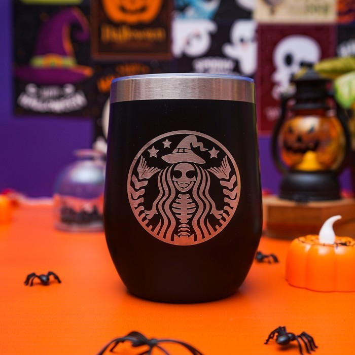 Jual custum mug telur /gelas kopi custom Grafir logo atau print - Hitam ...