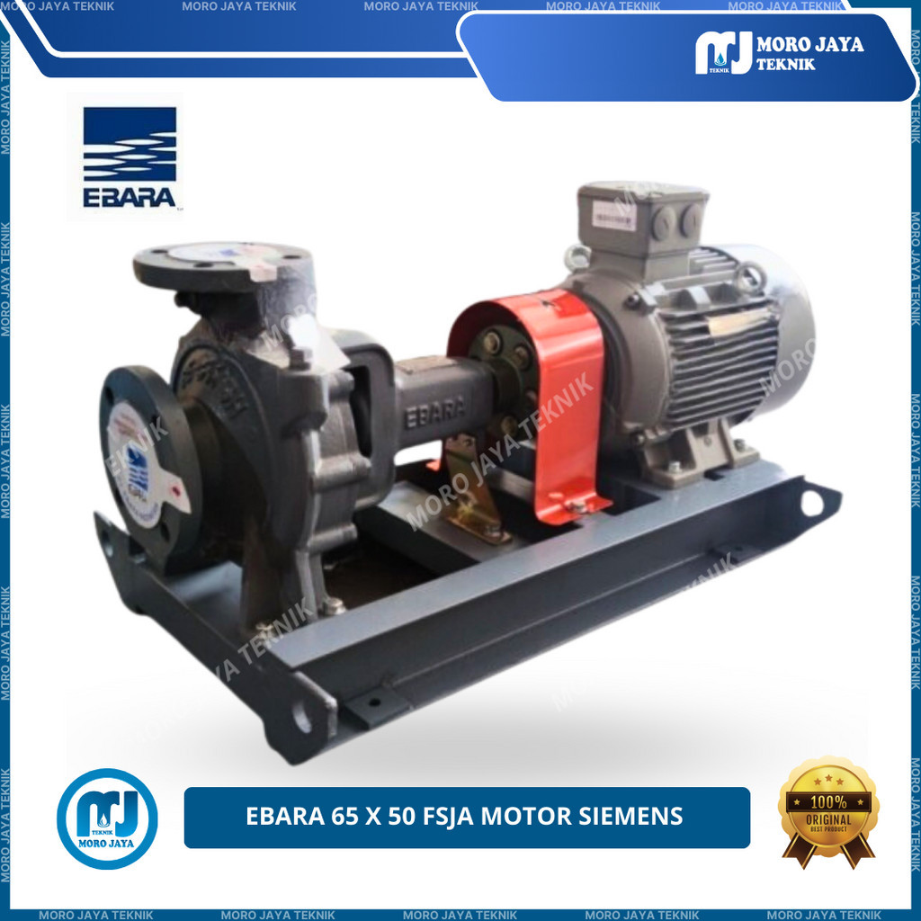Jual Pompa Ebara 80x65 FSHA Motor Siemens 20 HP-15 KW 2900 RPM | Shopee Indonesia