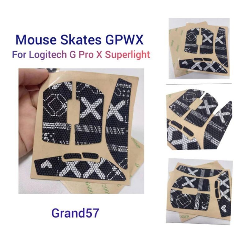 Jual Mouse Skates Logitech GPWX Logitech G Pro X Skate Sticker Grip GPW ...