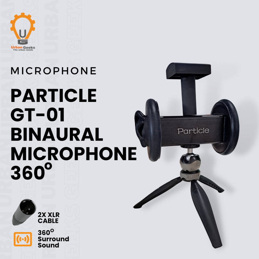 Jual Particle GT-01 Binaural Microphone 360 Degree ASMR Speaker ...