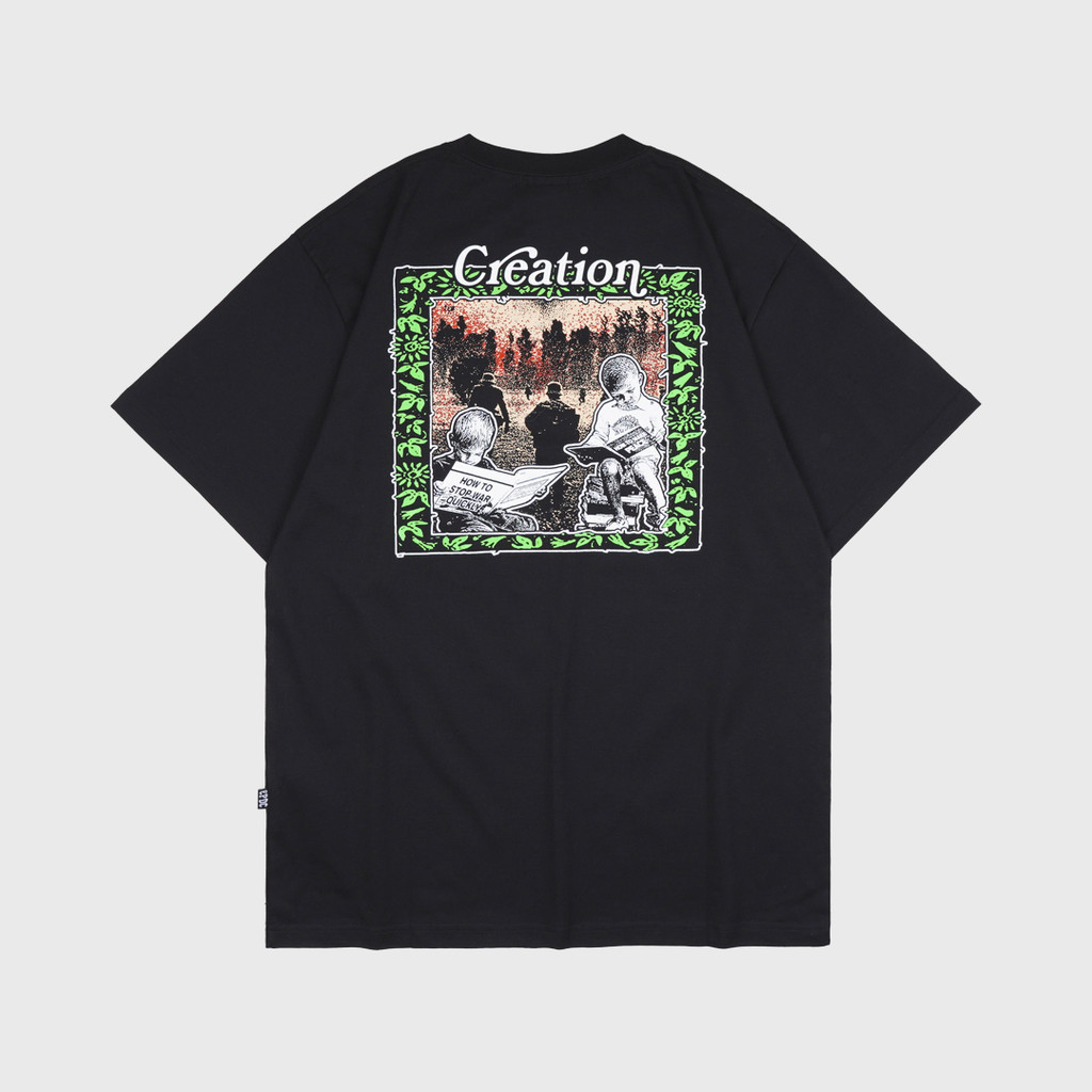 Jual Epidemic T-Shirt American Cotton 20s Creation Black | Shopee Indonesia