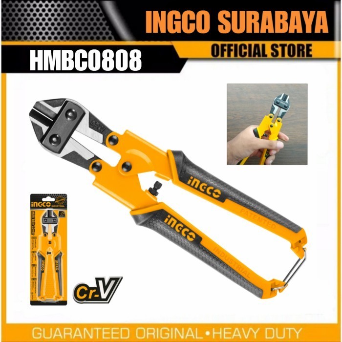 Jual INGCO HMBC0808 MINI BOLT CUTTER 8" GUNTING POTONG KAWAT BESI BAJA ...