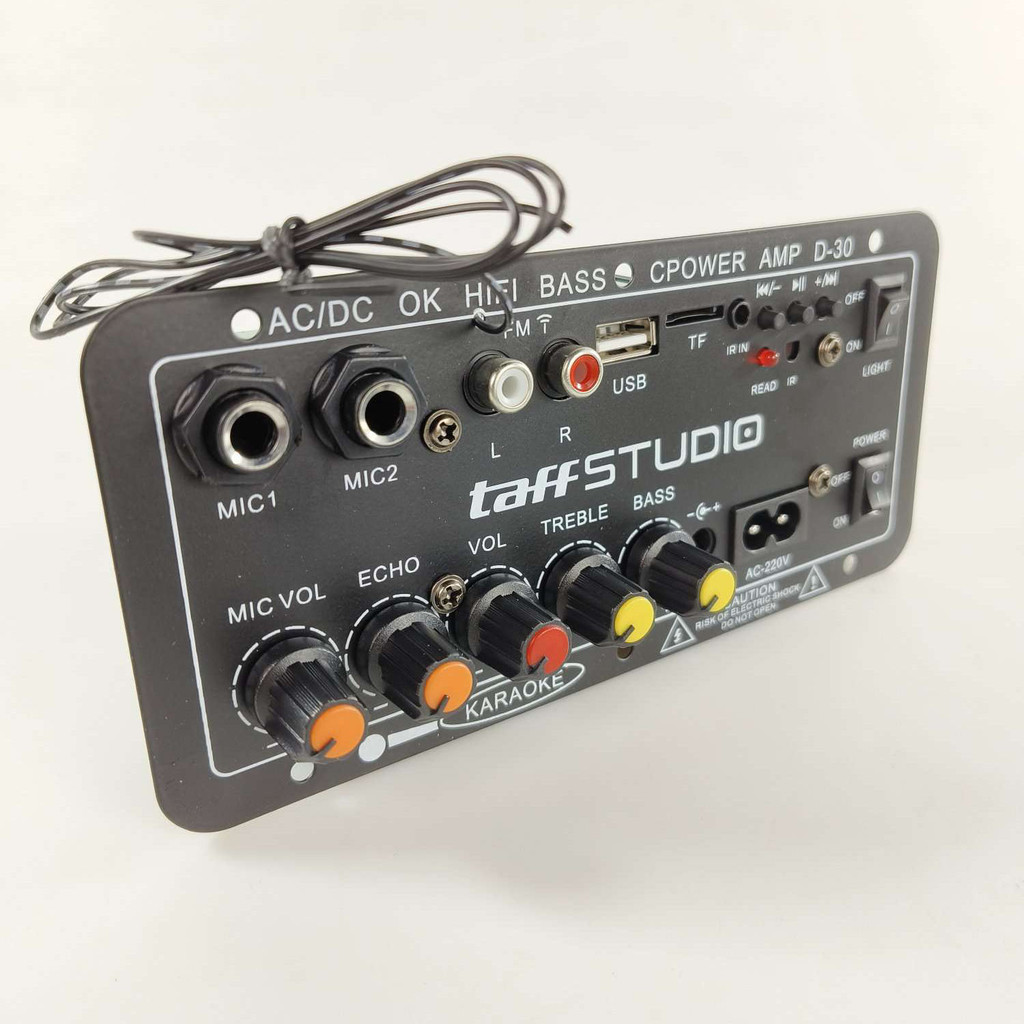 Jual SMART TaffSTUDIO Amplifier Board Audio Bluetooth USB FM Subwoofer ...