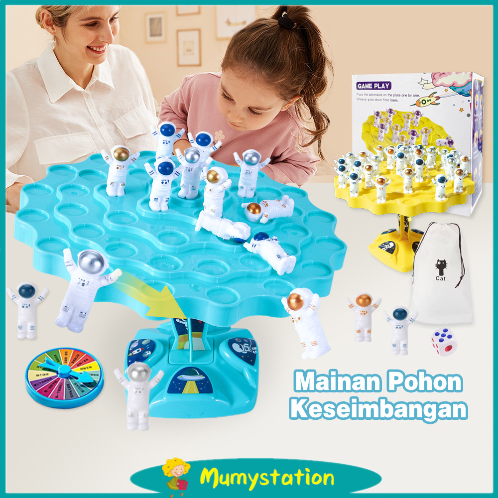 Jual Mumystation Mainan pohon keseimbangan astronot mainan edukasi ...