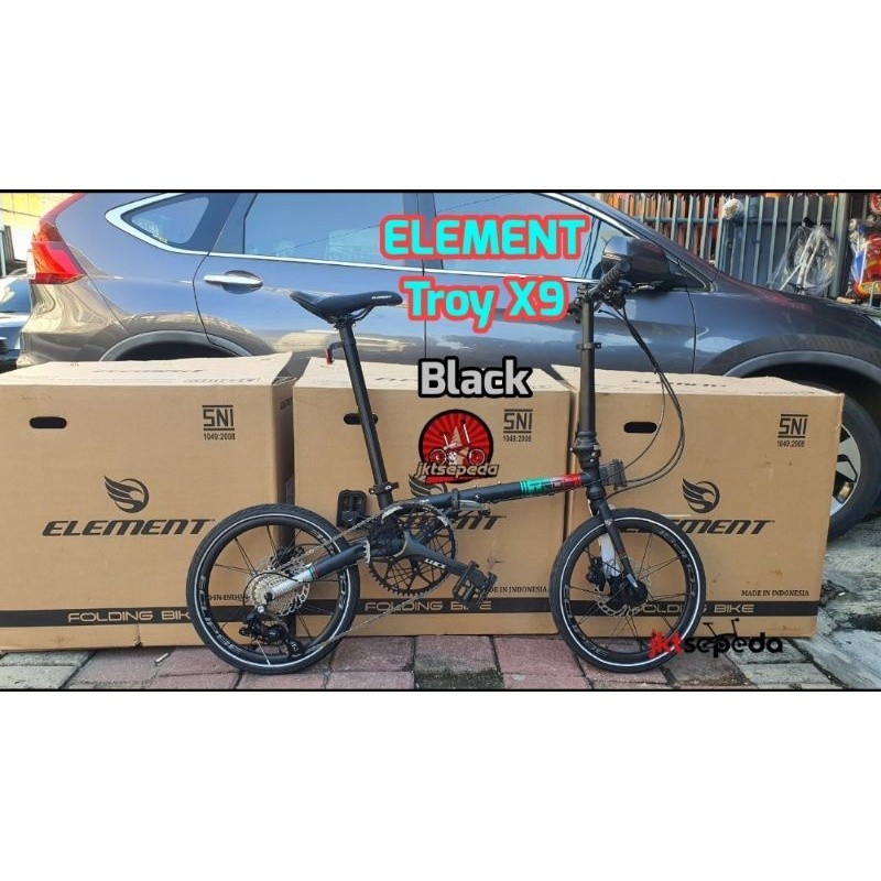 Jual Sepeda Lipat Element Troy X9 | Shopee Indonesia