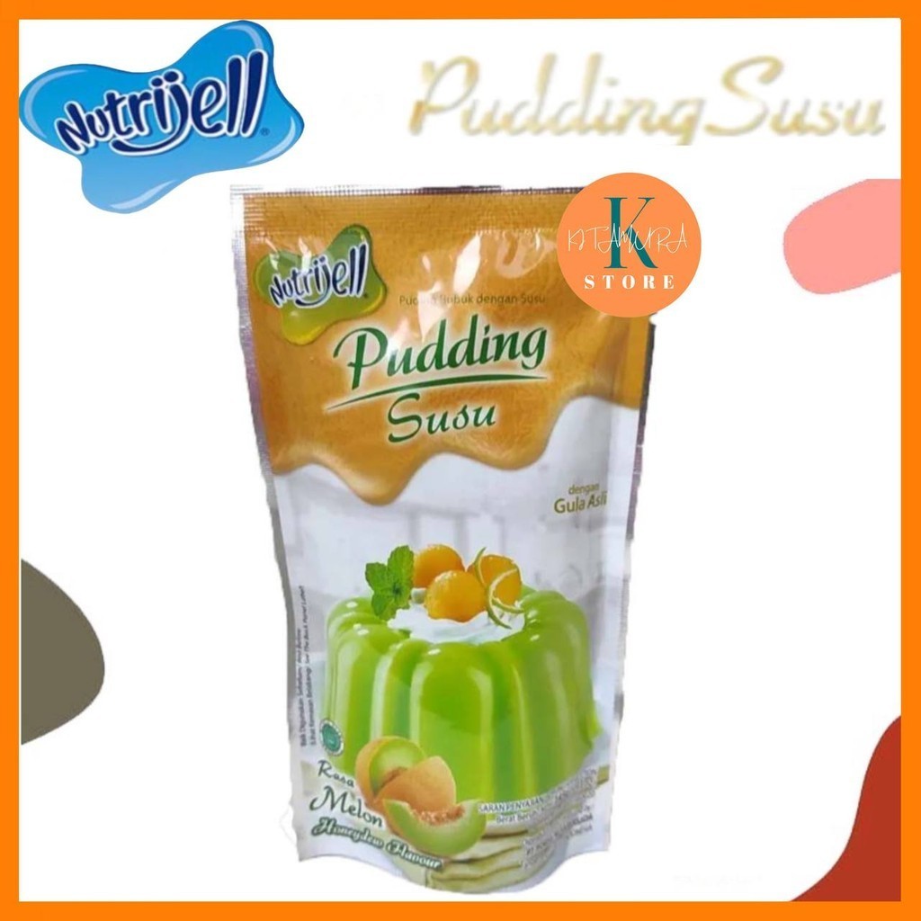 Jual NUTRIJELL PUDDING SUSU RASA MELON SANTAN LAPIS VARIAN RASA BUBUK ...