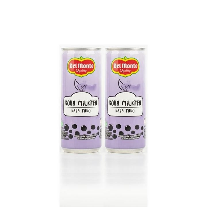 Jual Del Monte RTD Milk Tea Taro 240ml x 2 Pcs | Shopee Indonesia
