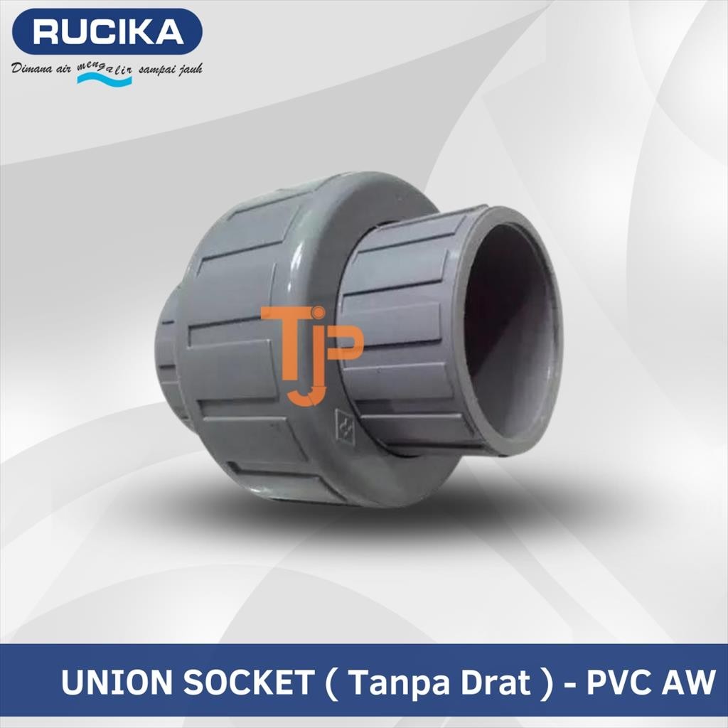 Jual RUCIKA WATER MUR PVC / UNION SOCKET ( TANPA DRAT ) 1/2" | Shopee ...