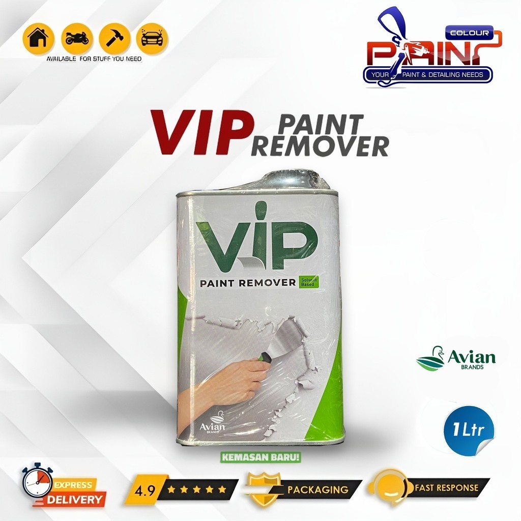 Jual PAINT REMOVER VIP (1 KG) - PERONTOK CAT SAMURAI DUCO DAN TEMBOK ...