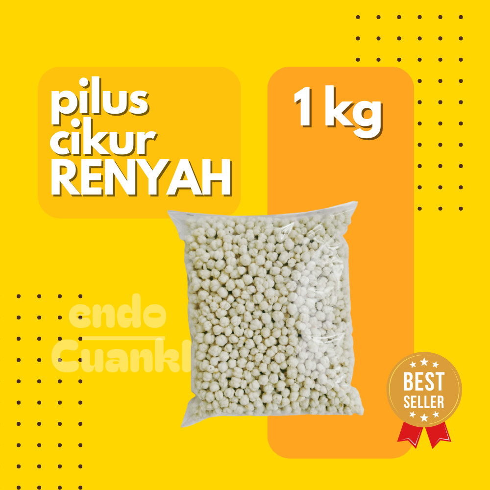 Jual 1 Kg PILUS CIKUR RENYAH tidak Keras, Empuk, Ngepros Rasa KENCUR ...