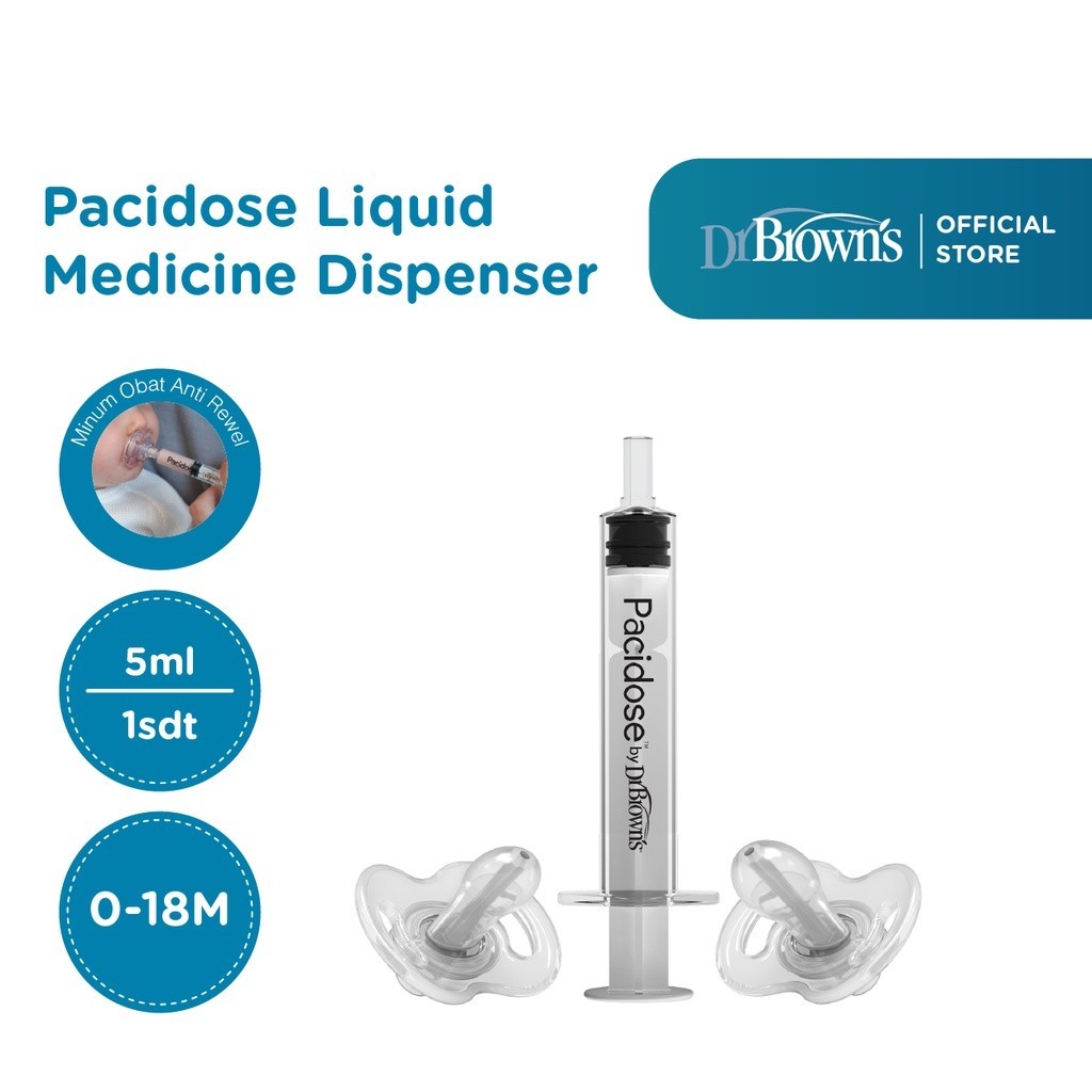 Jual Dr Brown's Pacidose Liquid Medicine Dispenser Combo Pack ( Stage 1 ...