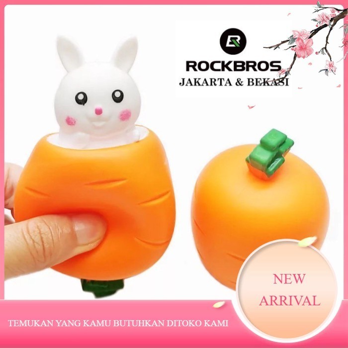 Jual Squishy Rabbit Splat Toy Fidget Tupai Squeeze ADHD Mainan Anak Pop ...