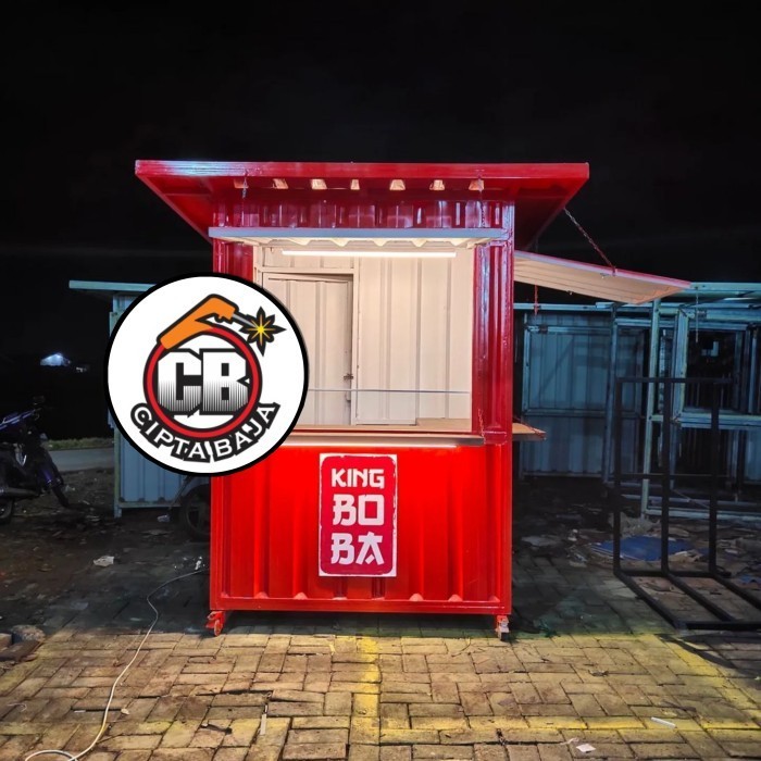 Jual booth container / booth jualan / booth custom | Shopee Indonesia