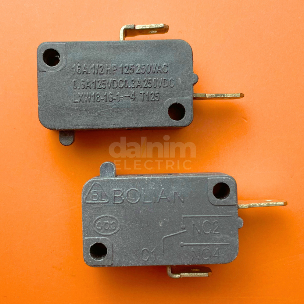 Jual Micro Switch Magic Com Soket Kaki 2 Pin - Micro Limit Switch ...