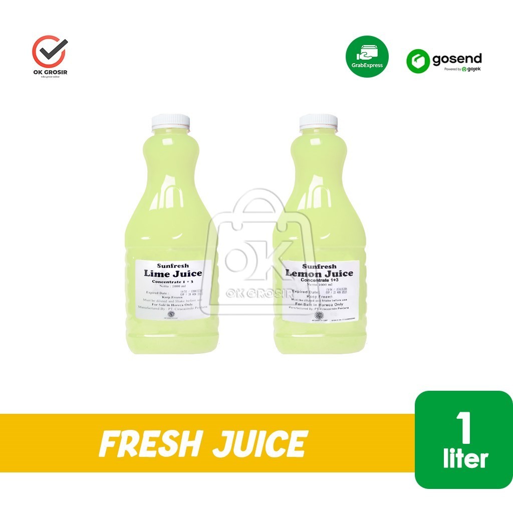 Jual Jus Buah Konsentrat SUNFRESH Juice Concentrate 1 Liter (KHUSUS ...