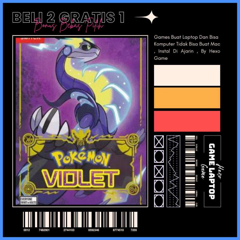 Jual POKEMON VIOLET - GAME PC - GAME LAPTOP - LINK DOWNLOAD - GAME PC ...