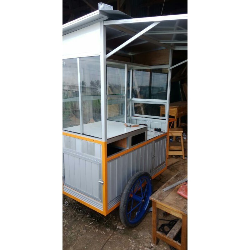 Jual gerobak serbaguna gerobak bakso gerobak alumunium serbaguna ...