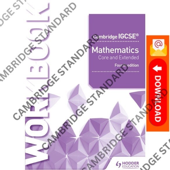 Jual Cambridge Igcse Mathematics Core And Extended Workbook Contents