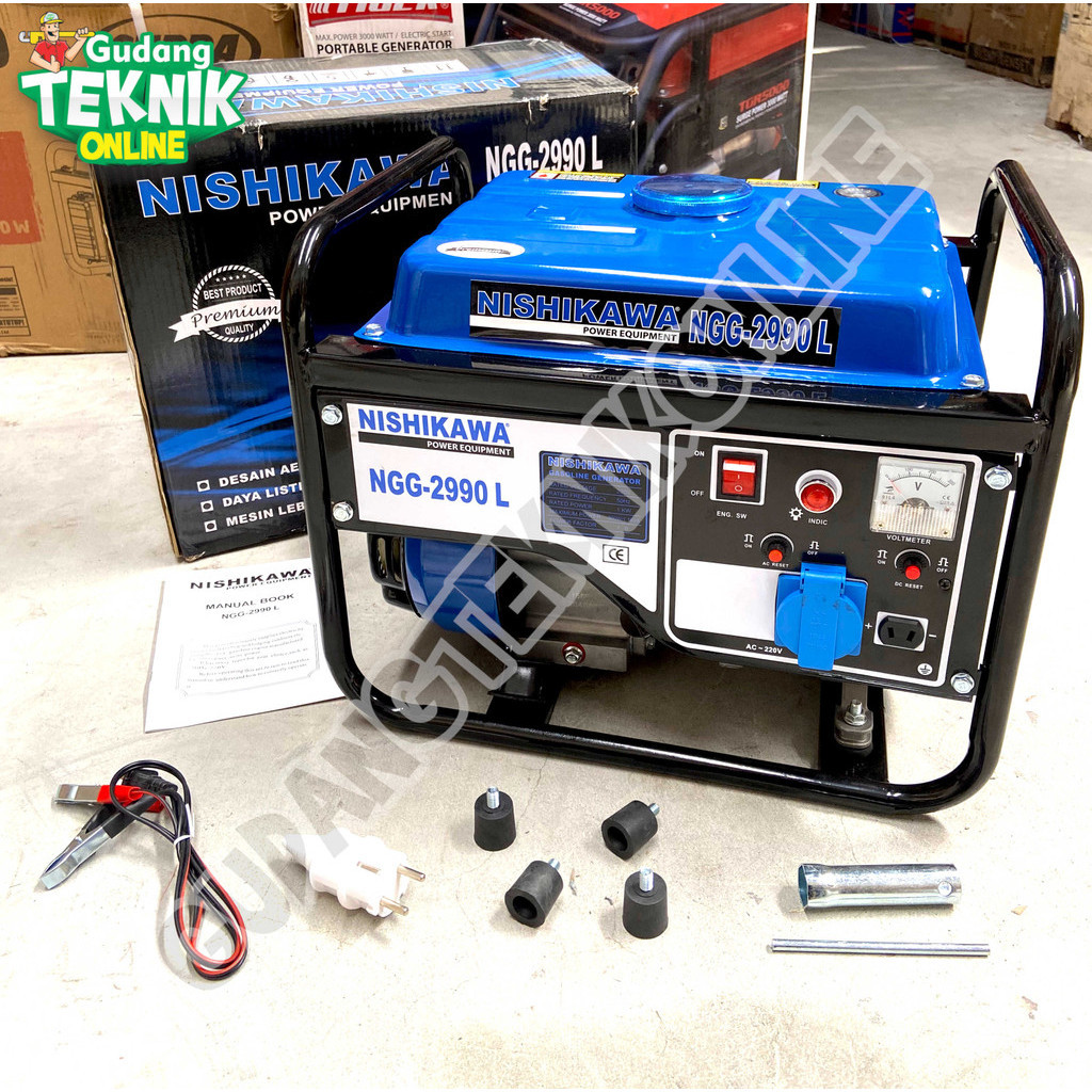 Jual Genset 2500-2800W TANOSS TN6000ES 4Tak Power Generator Listrik 2500-2800Watt Gasoline ...