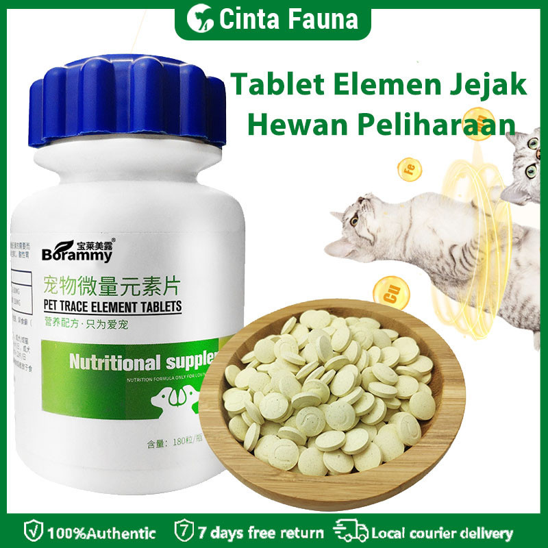 Jual Trace Element Vitamin 180 Tablet Pet Trace Element Vitamin ...