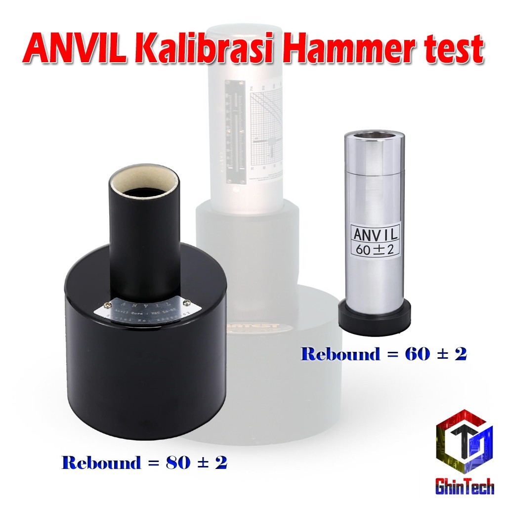 Jual Anvil Alat Kalibrasi Hammer Test Concrete Rebound Hammer Tester ...