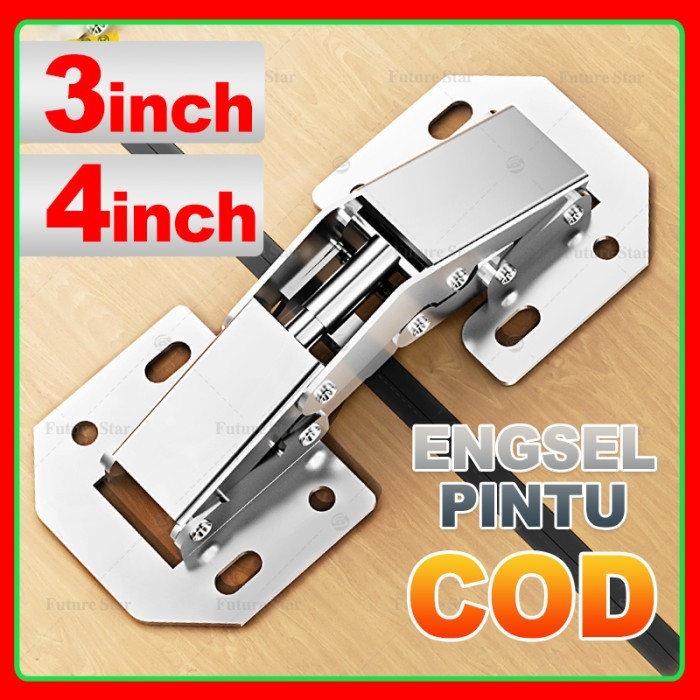 Jual Engsel Sendok Kodok 4 Inch Tanpa Bobok 90 Derajat Hidden Frog ...