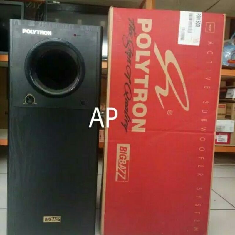 Jual subwoofer POLYTRON PSW 500i | Shopee Indonesia