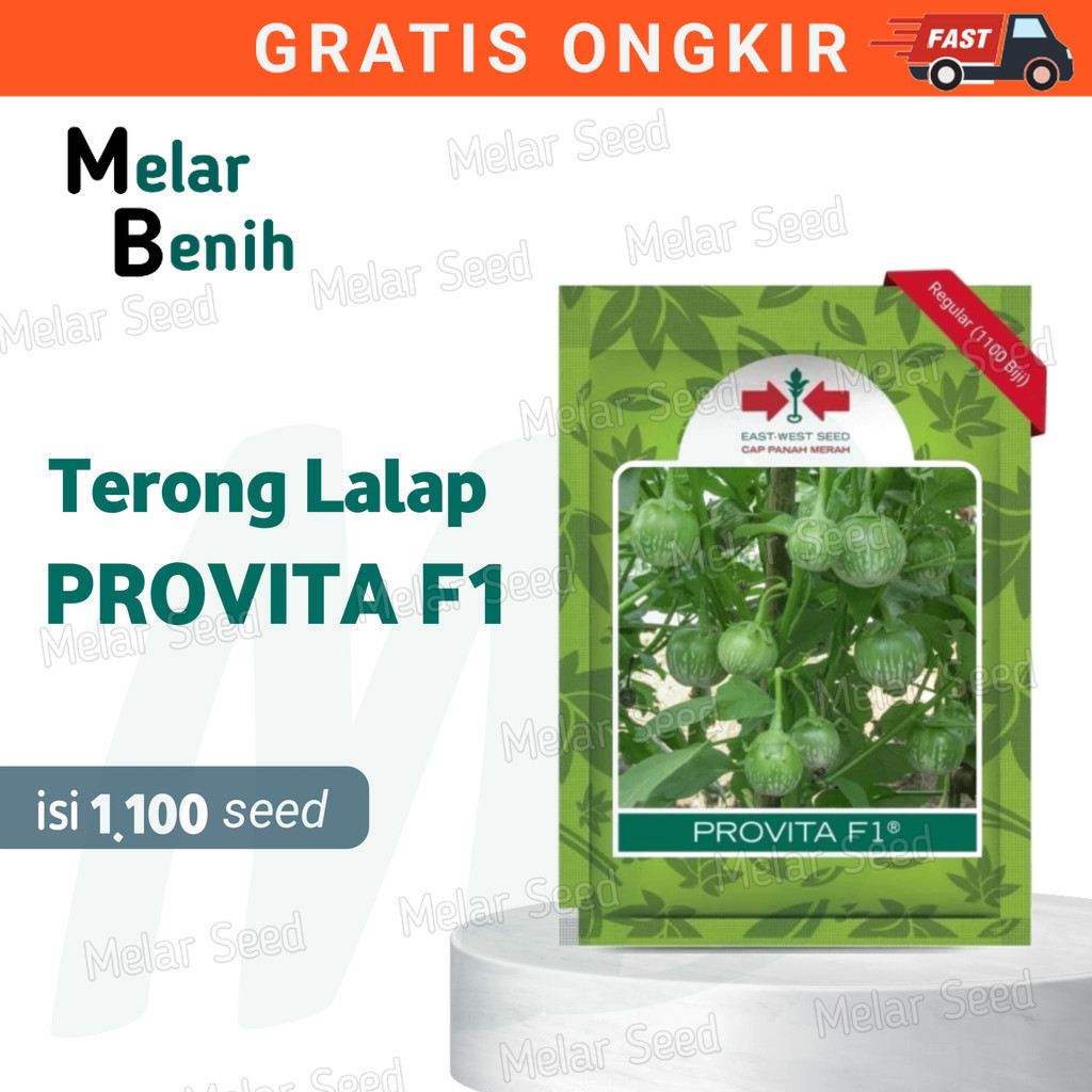 Jual Melar Seed Benih Terong PROVITA F1 Isi 1100 Biji - Cap Panah Merah | Shopee Indonesia