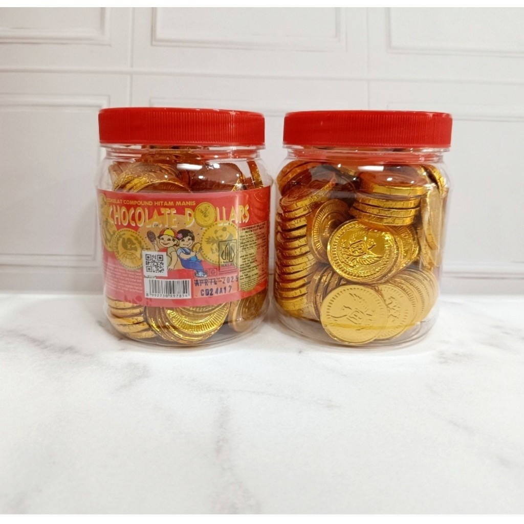Jual Chocolate Dollars Coklat Koin Pusan | Shopee Indonesia