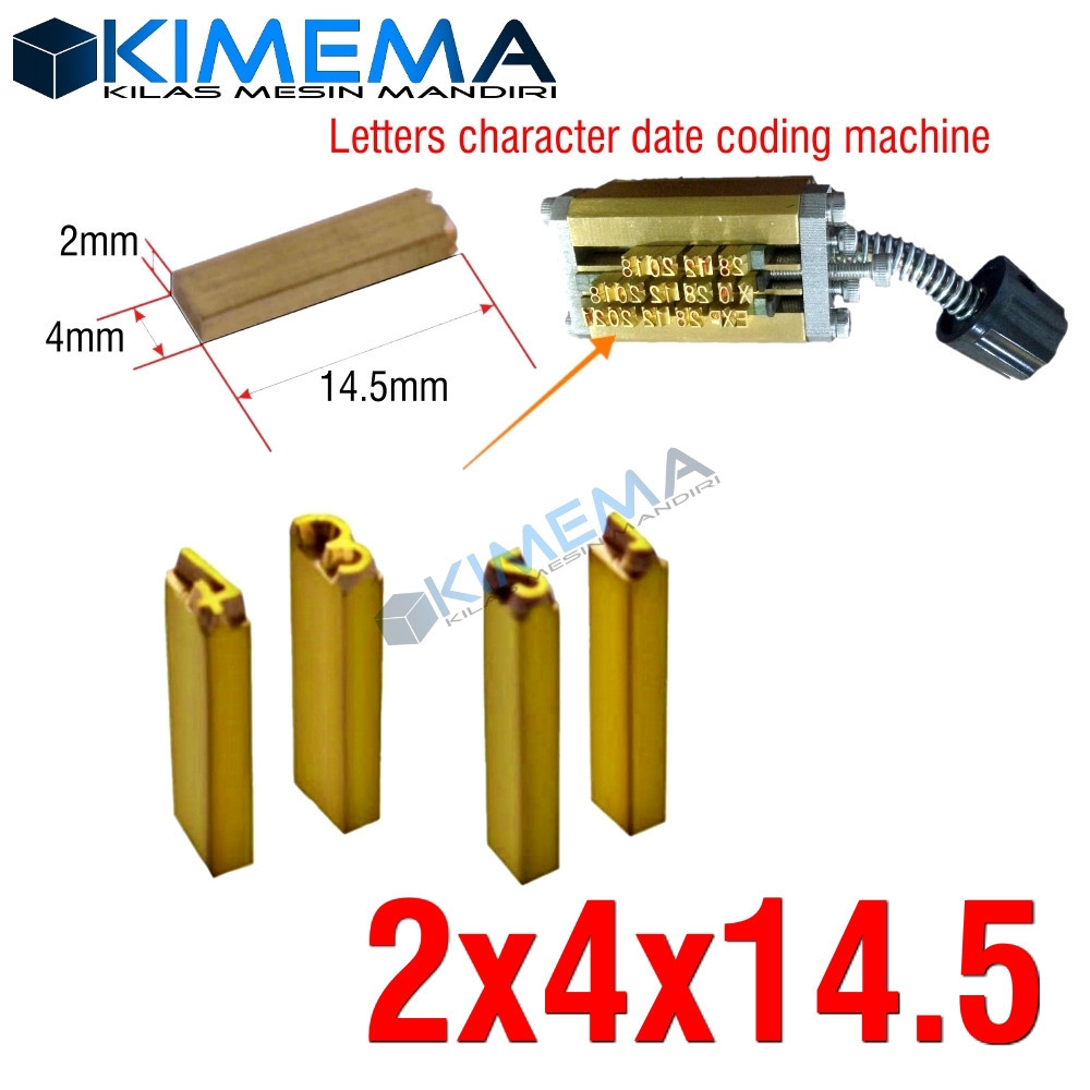 Jual 2x4x14,5 Letter character font angka huruf word number font mata ...