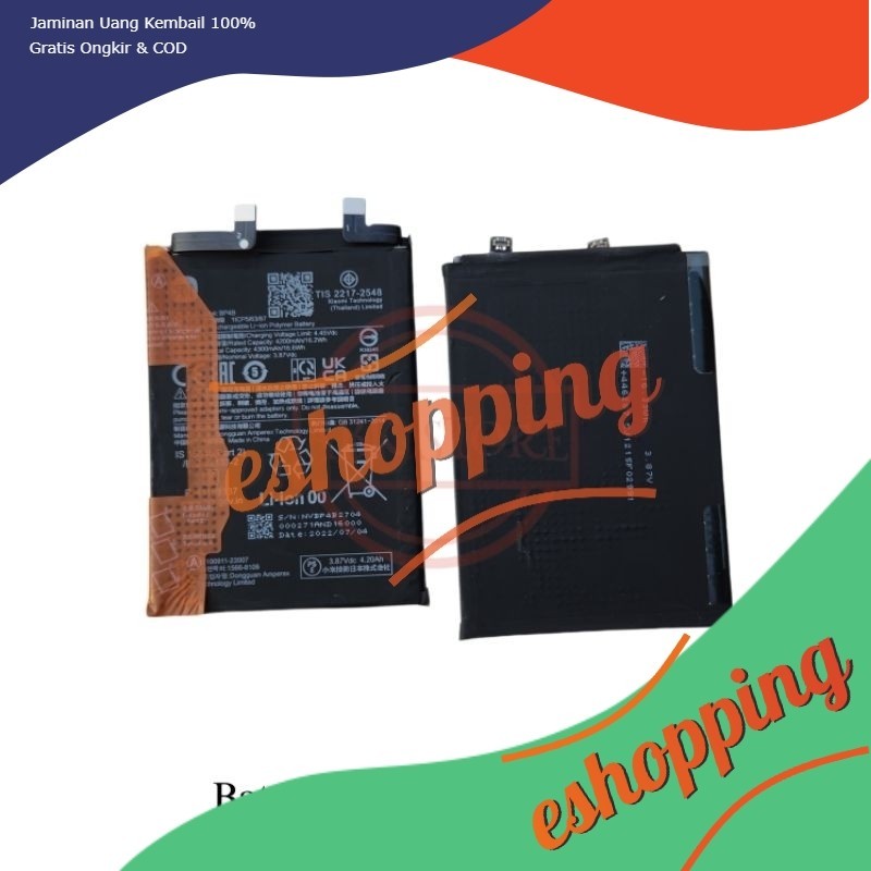 Jual BATERAI BATTERY XIAOMI MI 12 LITE BP4B ORIGINAL Ori | Shopee Indonesia