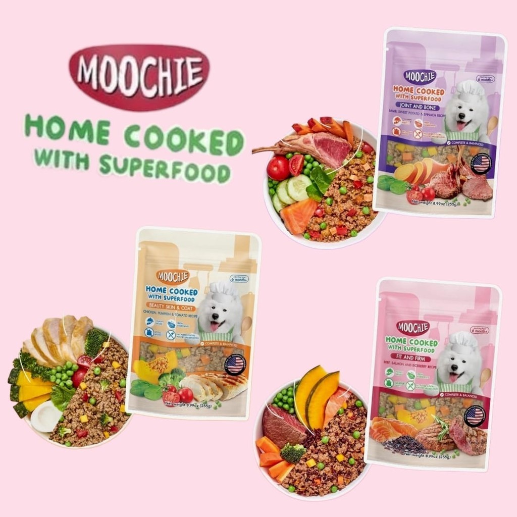 Jual MOOCHIE HOME COOKED Dog Superfood Wet Food Makanan Anjing No Raw ...