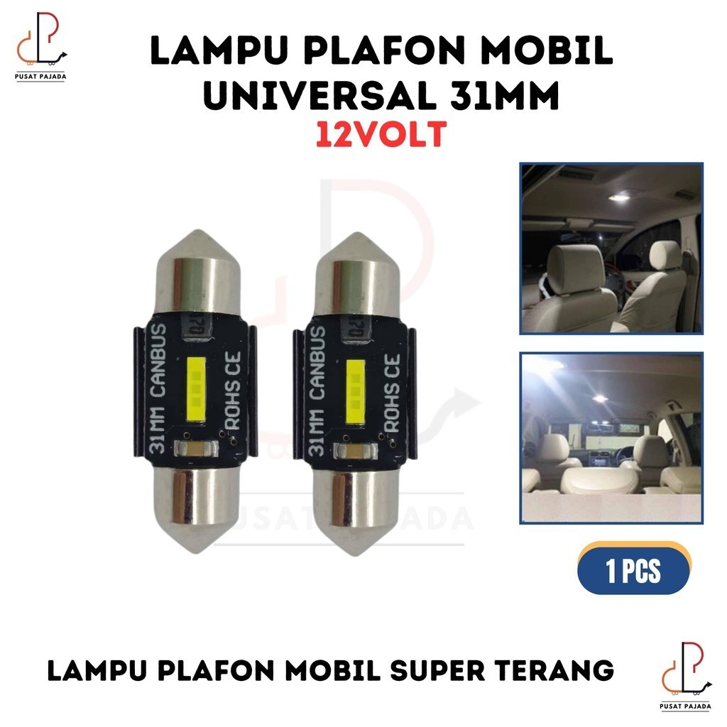 Jual Lampu Plafon Mobil Csp 31 mm 31mm Lampu Plapon Festoon Kabin Cabin ...