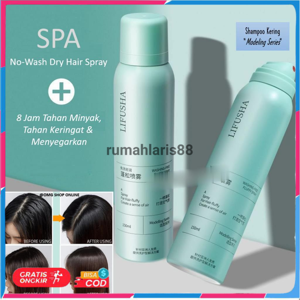 Jual Terlaris KOREAN DRY SHAMPOO VIRAL !!! Semprotan Rambut Kering ...