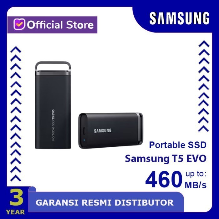 Jual Samsung SSD T5 EVO 4TB - Portable SSD Eksternal SSD USB C | Shopee ...
