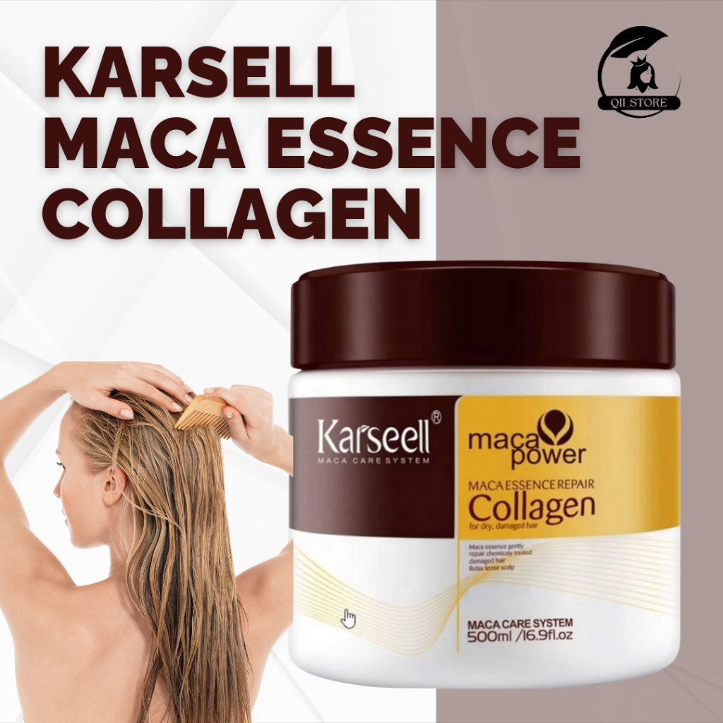 Jual Karseell Collagen Hair Mask Smoothing Keratin Treatment Rambut ...
