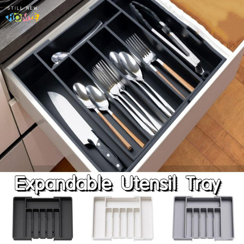 Jual Storage Laci Drawer / Expandable Cutlery Tray / Drawer Cutlery ...