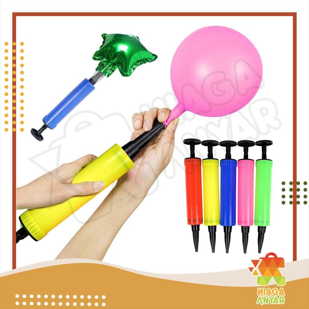 Jual NAS Pompa Tangan Manual / Alat Pompa Mini Balon Pelampung Balloon ...
